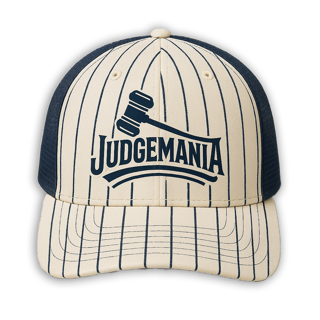 Judge Pinstripe Hat – JoinOhMania